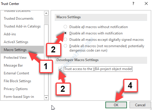 修复 Microsoft Excel 中的 Excel Vba 运行时错误 1004